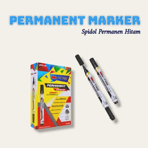 Jual AZ PERMANENT MARKERS / SPIDOL HITAM PERMANEN - Jakarta Utara ...