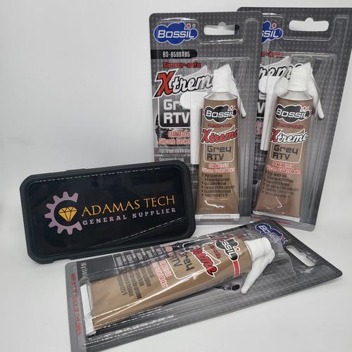 Jual BOSSIL SENSOR SAFE XTREME GREY RTV SILICONE GASKET MAKER - Jakarta ...