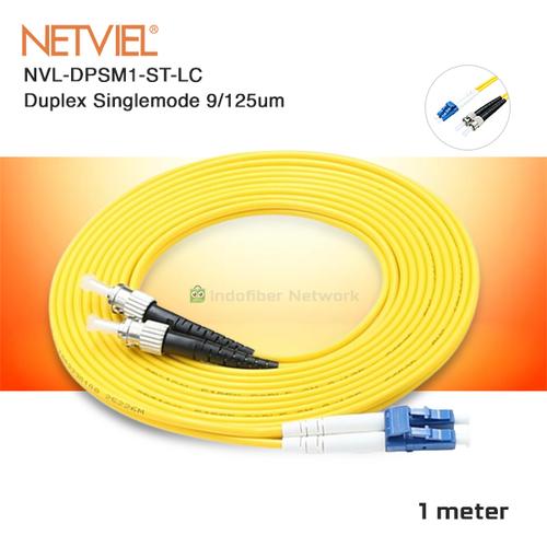Jual Netviel Patch cord ST-LC Duplex Singlemode 9/125um 1-20 meter - 1 meter - Jakarta Pusat ...