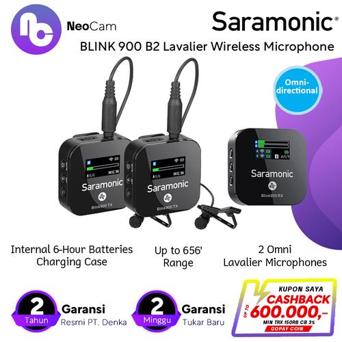Promo Saramonic Mic BLINK 900 B2 Lavalier Wireless Microphone System ...