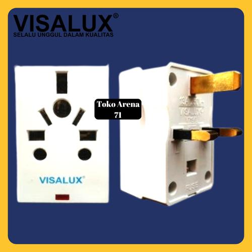 Jual Steker serbaguna kaki 3 tiga visalux colokan kaki 3 tiga V7196L ...