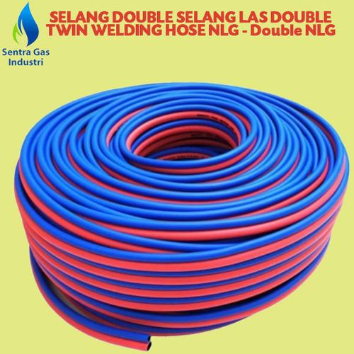 Jual SELANG DOUBLE SELANG LAS DOUBLE TWIN WELDING HOSE NLG - Double NLG ...