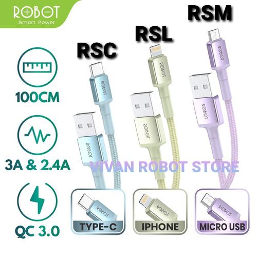 Jual Kabel Data ROBOT RSM100 RSC100 RSL100 Android Iphone 1M 3 VARIAN ...