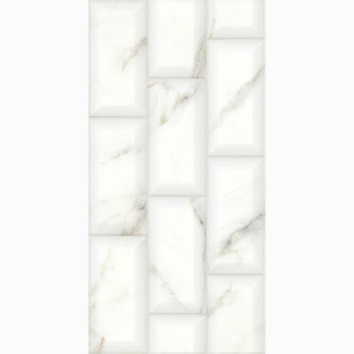 Jual Keramik dinding 25x50 bata putih corak abu carara kw1 platinum ...
