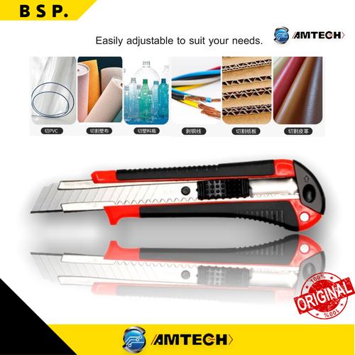 Promo AMTECH Pisau Cutter / Cutter Besar / Kater Pemotong Kertas Besar ...