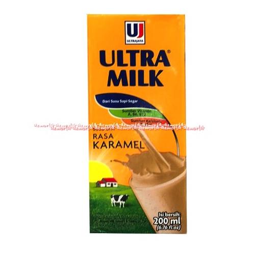 Jual Ultra Milk Rasa Karamel 200ml Susu uht Caramel Susu ultra Siap ...