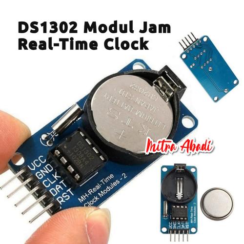 Jual Modul Jam REAL-TIME Clock DS1302 Arduino UNO - Jakarta Barat ...
