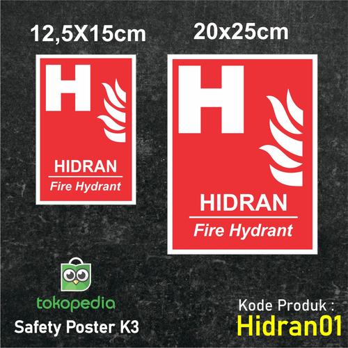 Jual Stiker Hidran Hydrant Tanda Safety Sign - Kota Bandung - Safety ...