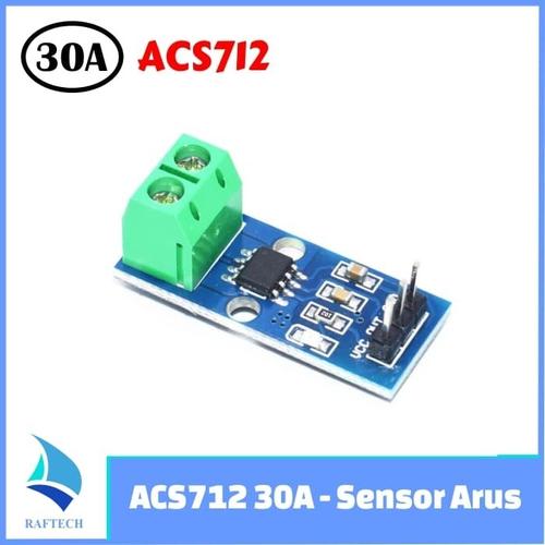 Jual Sensor Arus AC DC ACS712 30A ACS 712 30 A Amper Ampere Hall Effect ...