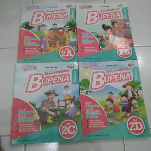Jual BUKU PENILAIAN BUPENA,2A,2B,2C,2D.1SET.UNTUK SD KELAS 2 - Jakarta ...