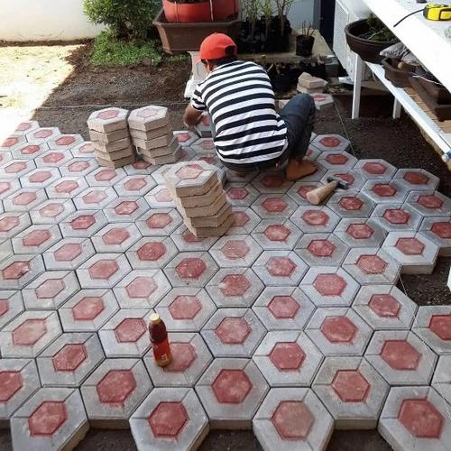 Jual PAVING BLOCK PAVING ANTIK TENGAH MERAH MANUAL - Kab. Bogor ...