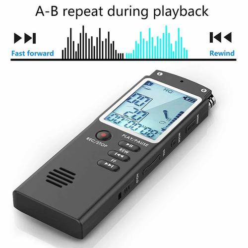 Jual Alat Perekam Suara Digital Voice Recorder Mini 8GB - T60 - t60 8gb ...