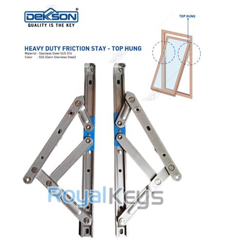 Jual Friction Stay Deluxe Dekson Dekkson FS HD T250 10 Inch Engsel ...