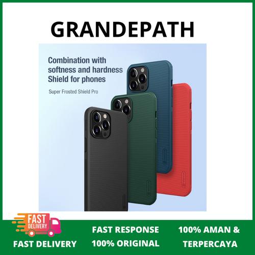 Jual Nillkin Casing Frosted Pro Hard Case Iphone 13 / Mini / Pro / Pro ...