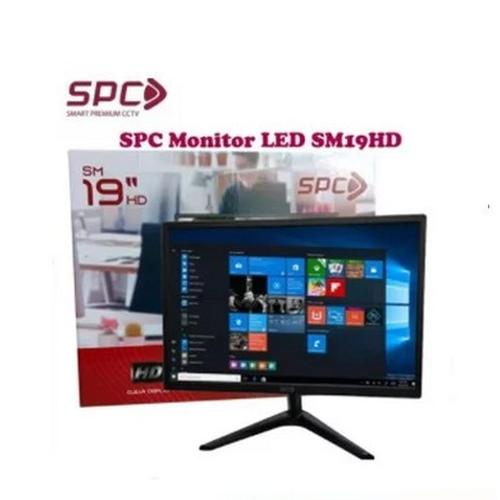 Promo Led Monitor SPC 19" Inch - 60Hz 3ms HDMI D-Sub Wide View Angle ...