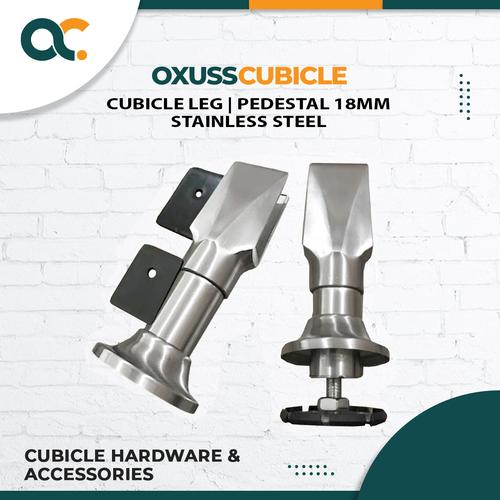 Jual Cubicle Leg Stainless Steel Kaki Partisi Cubicle Pedestal 18mm ...