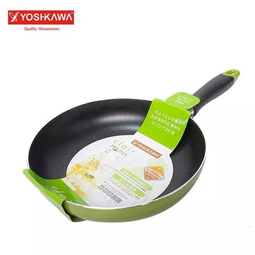 Jual Yoshikawa Panci Frying Fry Pan Teflon 20 cm 20cm HIJAU CL1210 CL ...