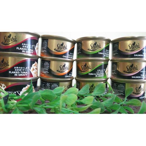 Jual Makanan Basah Kucing Sheba Wet Food All Variant Kaleng 85 Gr ...