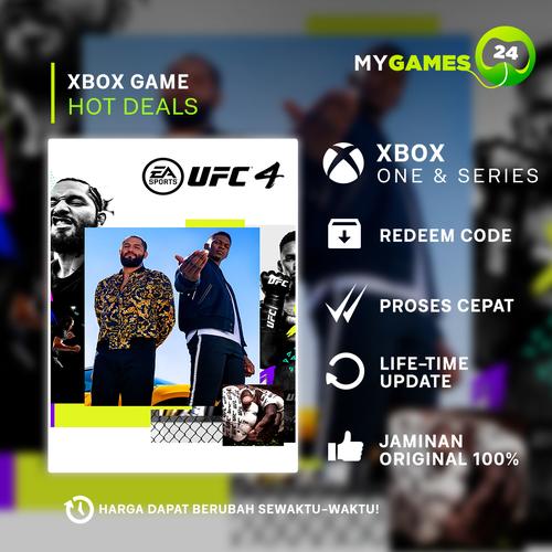 Jual UFC 4 Standar Edition xbox one series X|S digital redeem code ...