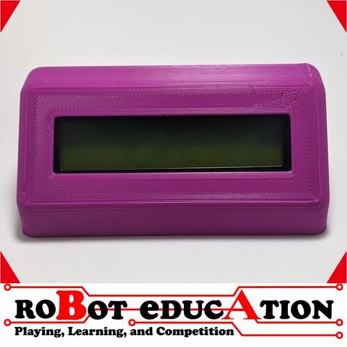 Jual Bingkai Stand LCD 16x2 / Frame LCD Character / Box LCD I2C 3D ...