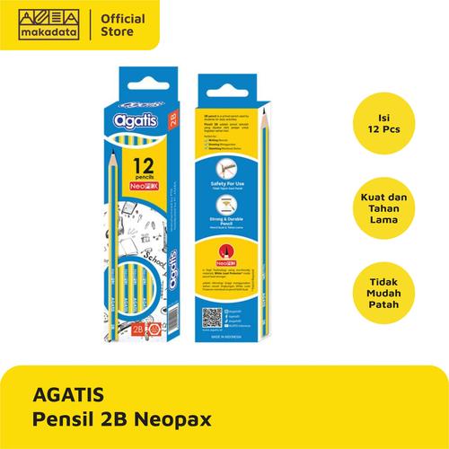 Jual PENCIL | PENSIL 2B AGATIS NEOPAX (1PAK) MURAH - Kota Surabaya ...