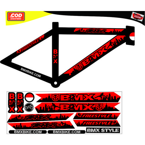 Jual STICKER VARIASI SEPEDA MTB ALL BMX BARU34 - Kab. Purwakarta ...