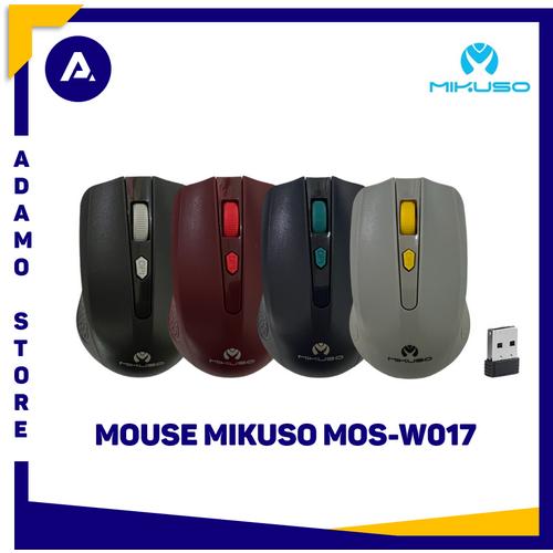 Jual Mouse Wireless Mikuso MOS-W017 Garansi Resmi - Hitam v2 - Kota ...