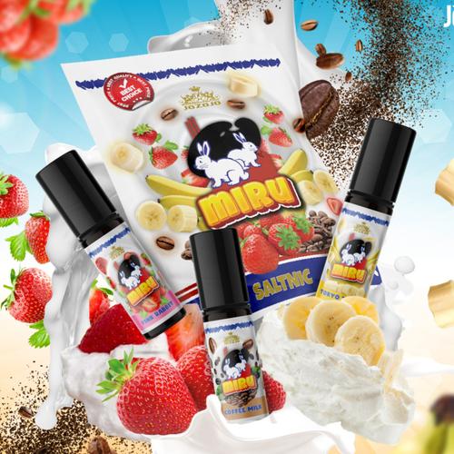 Jual LIQUID MIRU CREAMY SERIES SALT NIC 3X15ML 20MG BY JOZOJO BREW ...