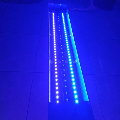 Jual 2 Baris LED HPL Biru High Power 36 watt x 2 Lampu Tanning Arwana ...