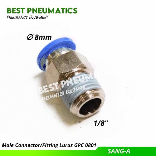 Jual GPC 0801 SANG-A Fitting lurus/Male connector Series GPC - Jakarta ...