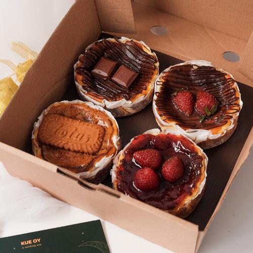 Promo MINI BURNT CHEESECAKE - Birthday Cake / Kue Keju / Hampers - 2 ...