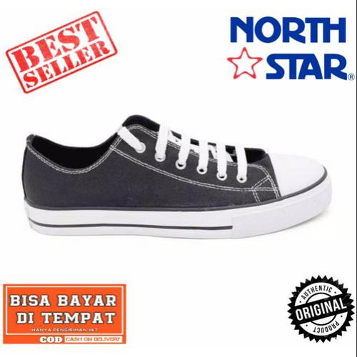 Jual north star sepatu sneakers rover black 5896032 Original Bata - Kab ...