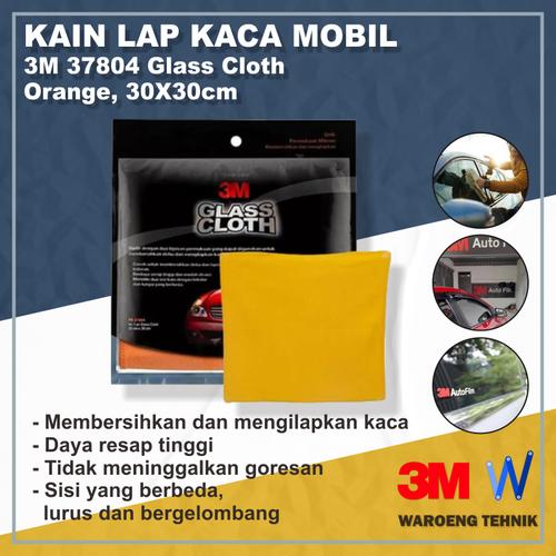Jual Kain Lap Kaca Mobil 3M-PN 37804 3M Glass Cloth 30x30cm - Kota ...