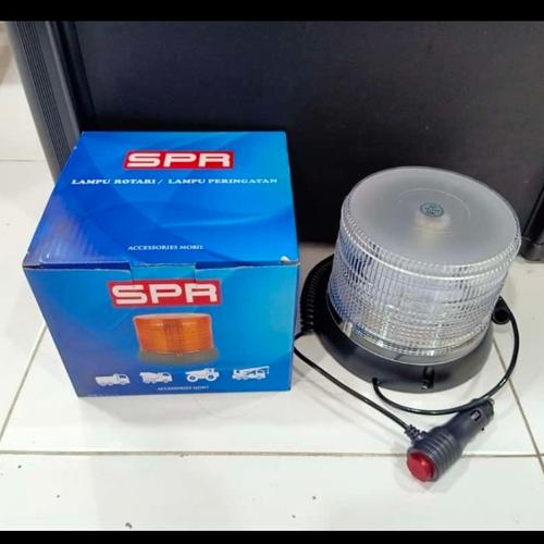 Jual lampu rotary flash tersedia 12v dan 24v warna putih - Kota ...