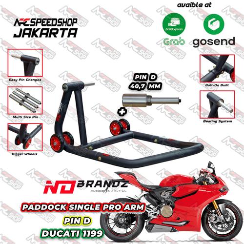 Jual Standart Paddock Belakang Single Pro ARM NO BRANDZ DUCATI 1199 ...