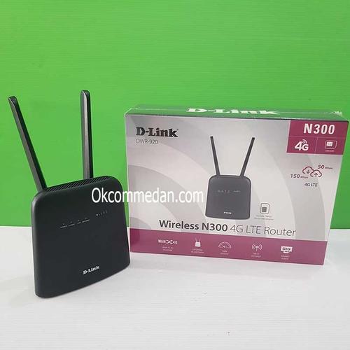 Jual Dlink DWR 920 4G LTE Wireless Router - Kota Medan - okcommedan ...