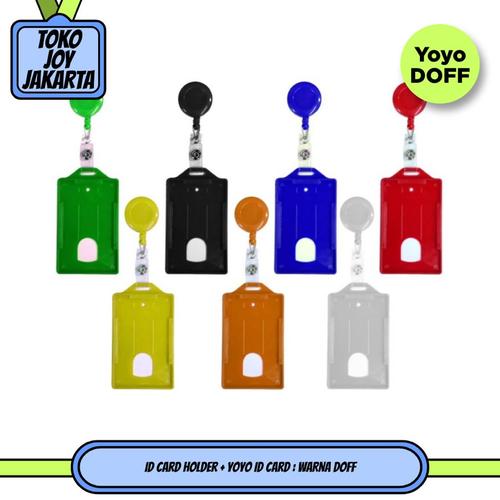 Jual Paket Yoyo name tag dan card case card holder - Hijau - Jakarta ...
