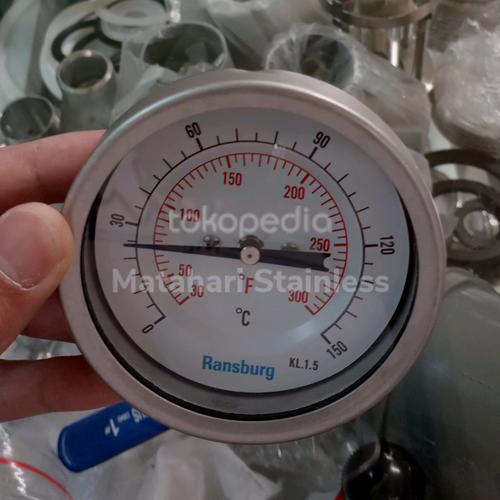 Jual Thermometer Payung Stainless 150 Derajat Celcius 300 Fahrenheit ...