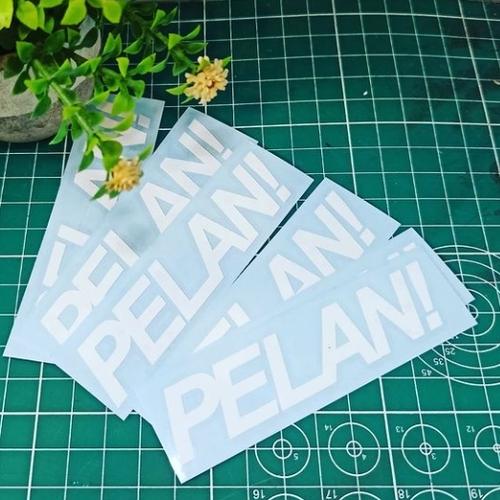 Jual sticker pelan cutting sticker custom sticker logo - Kab ...
