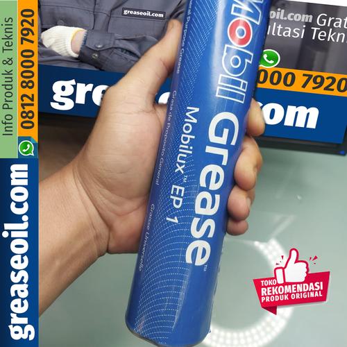 Jual MOBILUX EP 1 Grease 14 Oz Cartridge Tube Lithium NLGI 1 - Kota ...