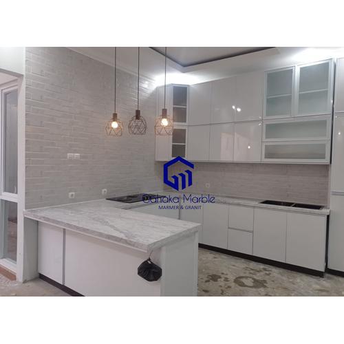 Jual Kitchen Set Marble | Marmer Import Slab | White Carara Marble ...