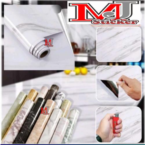 Jual sticker deco sheet PVC pelapis meja lemari dapur furniture HPL ...