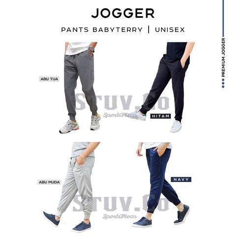 Jual Celana Jogger Pants Polos Celana Training Sweatpants Keren Murah ...