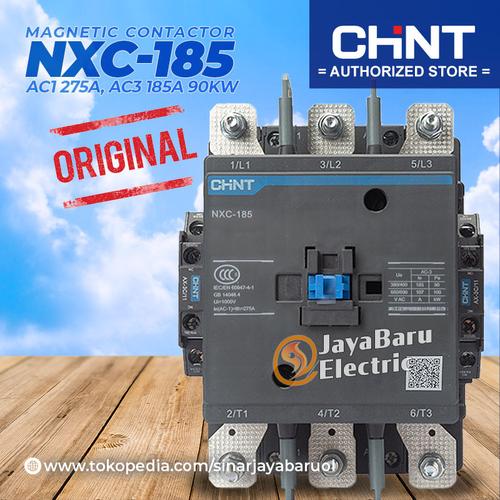 Jual Contactor Kontaktor CHINT NXC-185 NXC185 110V 220V 400V - 220V ...