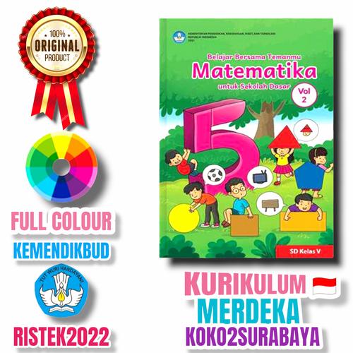 Jual BUKU PAKET MATEMATIKA SD KELAS 5 VOL 2 K-MERDEKA SEKOLAH PENGGERAK ...