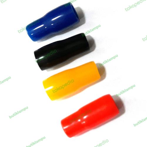 Jual karet vinyl skun kabel vinil warna kondom V-8 - Hitam, 16 MM ...