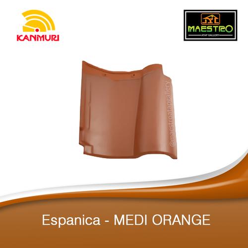 Jual KANMURI Genteng Keramik Espanica Medi Orange - Kota Bandung ...