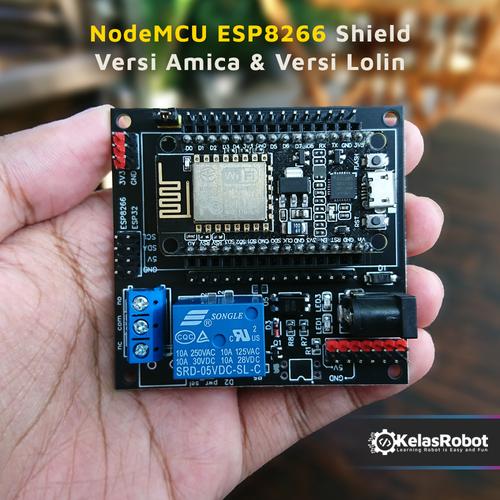 Jual NodeMCU Amica +Shield NodeMCU Amica Kelas Robot - ESP32 DEVKIT V1 - Kab. Sumedang ...