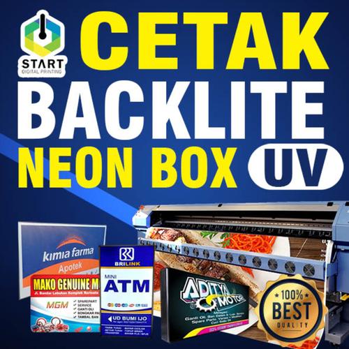Jual Cetak spanduk Bahan Flexy Backlite 510 gsm, neon box - Kota Bekasi ...