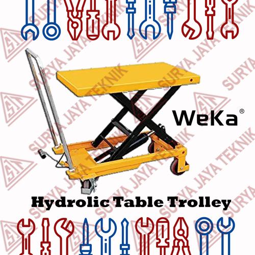 Jual WEKA Meja Troli Hidrolik / Hydraulic Table Trolley - 126cm ...